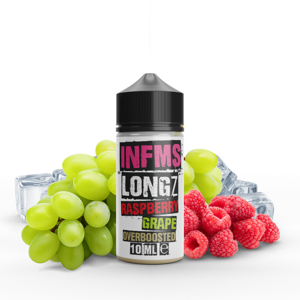 Shake&Vape INFAMOUS Longz Raspberry Grape 10/100ml - Vape Shop
