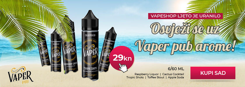 E-tekućine, grijači, kompleti, modovi, shake n vape - Vape Shop